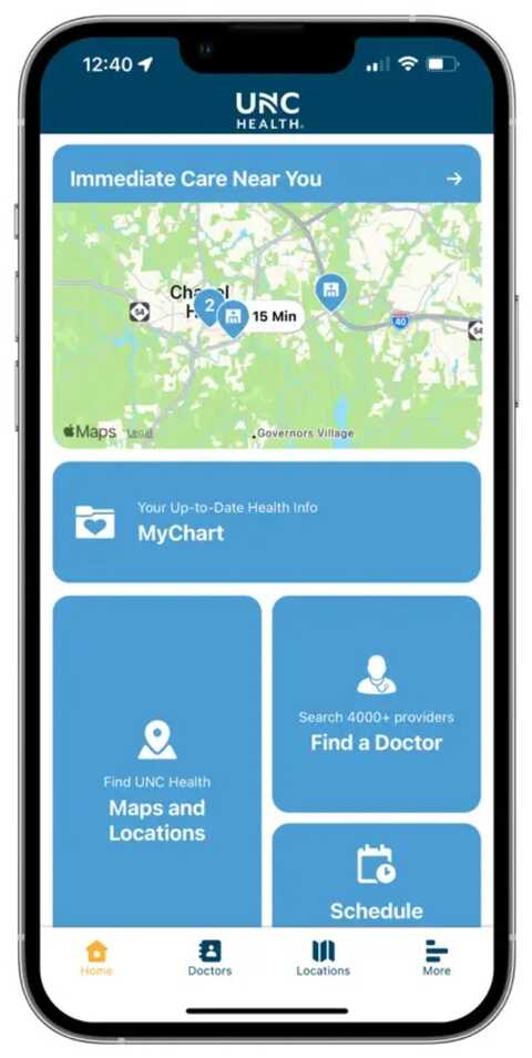 Download the UNC Health App | UNC Health