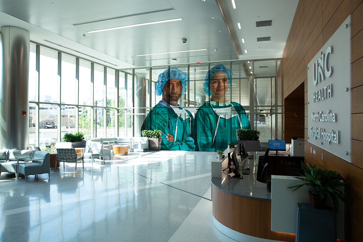North Carolina Surgical Hospital | Bright spaces. Bright minds. Bright ...