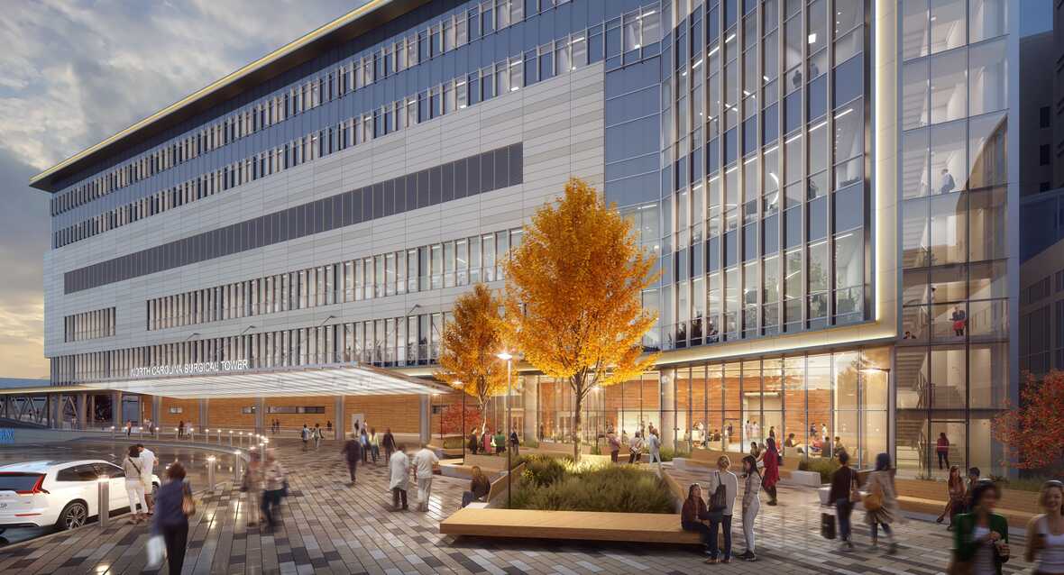 North Carolina Surgical Hospital | Bright spaces. Bright minds. Bright ...